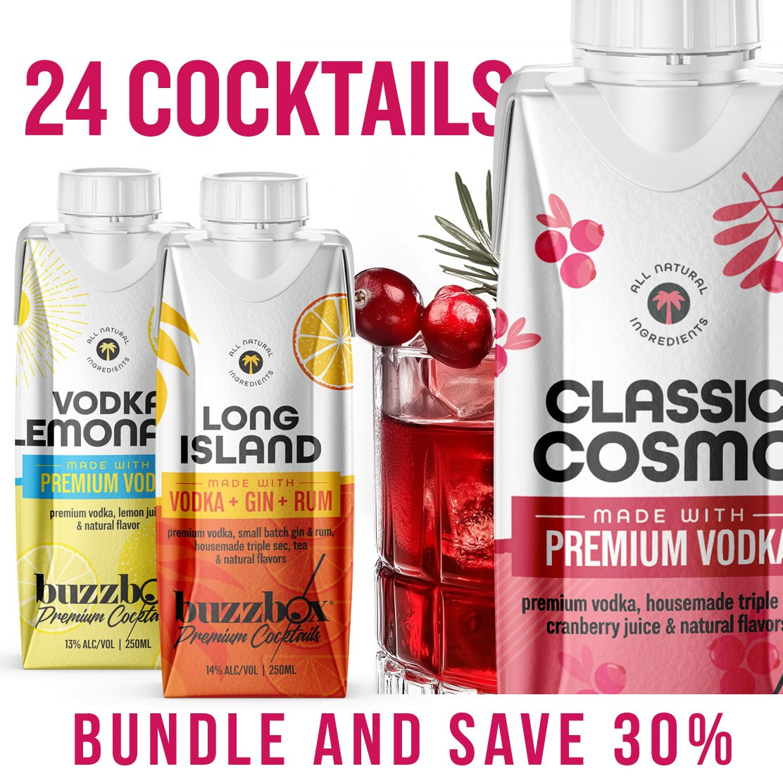 Vodka Variety Pack – buzzbox cocktails